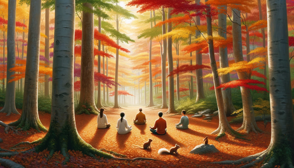 Fall Forest Bathing - Shinrin Yoku - Sleeping Giant Park Association